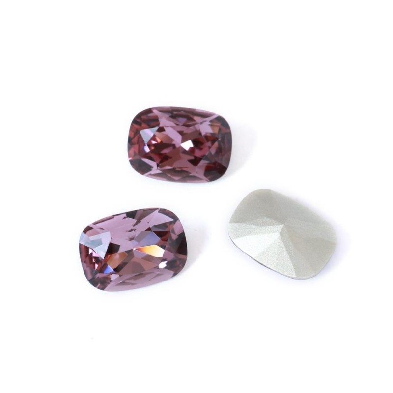 Crystal Square Stone Round Square Pointback For Jewelry