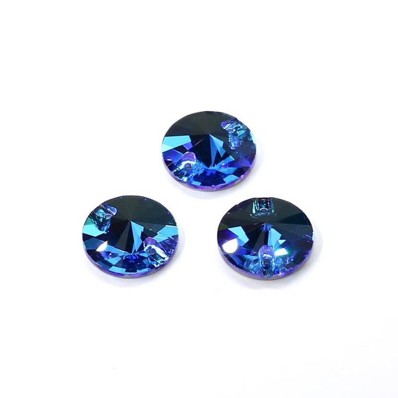DZ 3041 10 mm rivoli shape crystal flat back stone