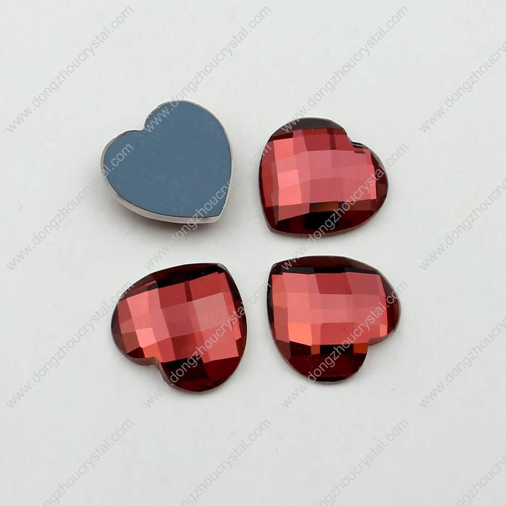 heart crystal fancy stones for jewelry making